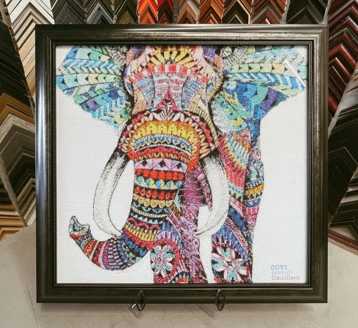 Framing Needlework - The Frame Shop